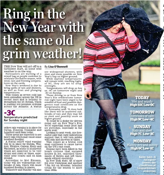 Ring in the New Year with the same old grim weather! - PressReader