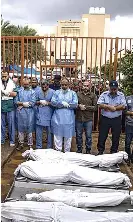 Hospital staff no choice but to bury 200 in a mass grave - PressReader