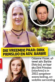 DIE VREEMDE PAAR: DIRK PRINSLOO EN ADV. BARBIE - PressReader