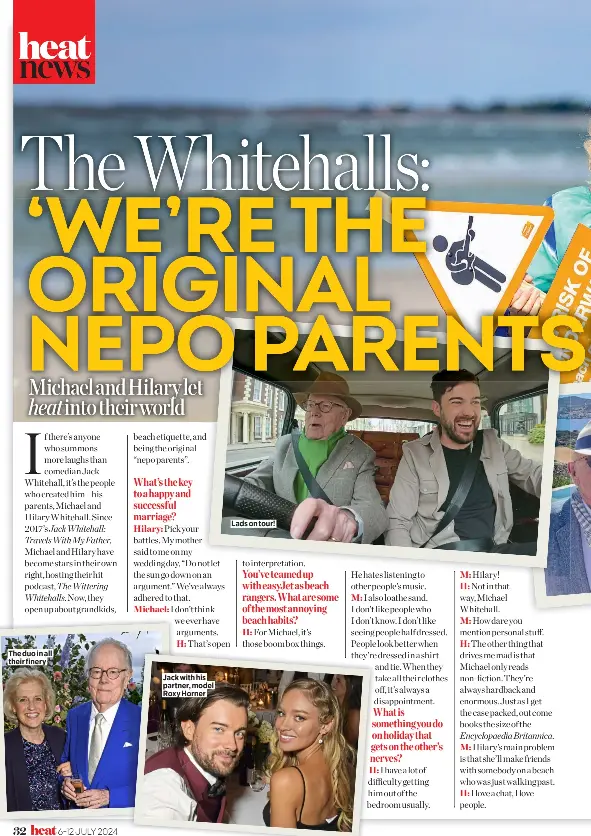 The Whitehalls: ‘WE’RE THE ORIGINAL NEPO PARENTS - PressReader