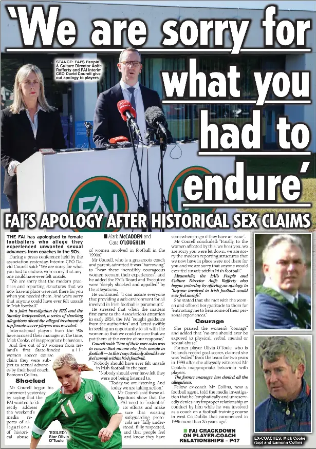 ‘We are sorry for what you had to endure’ - PressReader