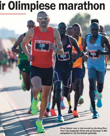 Gelant kwalifisee­r vir Olimpiese marathon - PressReader