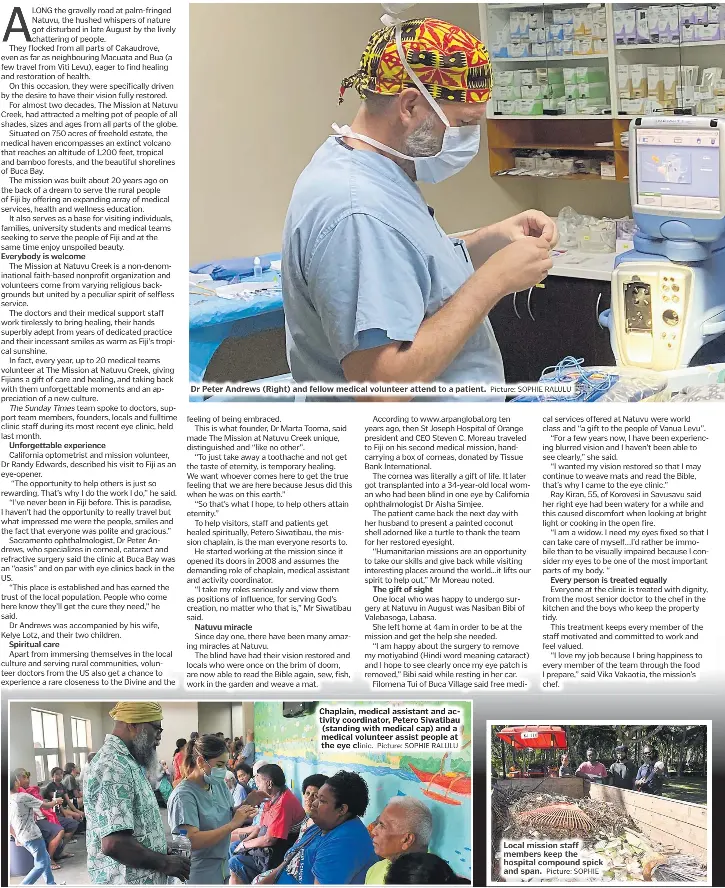 Natuvu’s gift of vision and healing - PressReader