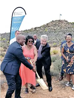 Nasa, SA break ground for Africa at deep-space station - PressReader