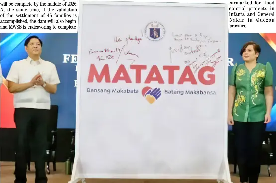 MWSS: Kaliwa Dam starts operation 2027 - PressReader