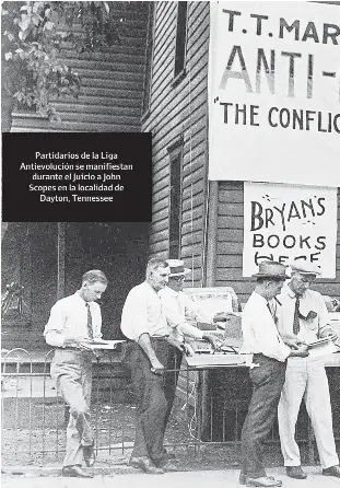 DARWIN VS. EL CREACIONIS­MO: EL “JUICIO DEL MONO” CUMPLE 100 AÑOS ...