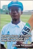 Northern Cape Cricket mourns the tragic death of rising star - PressReader