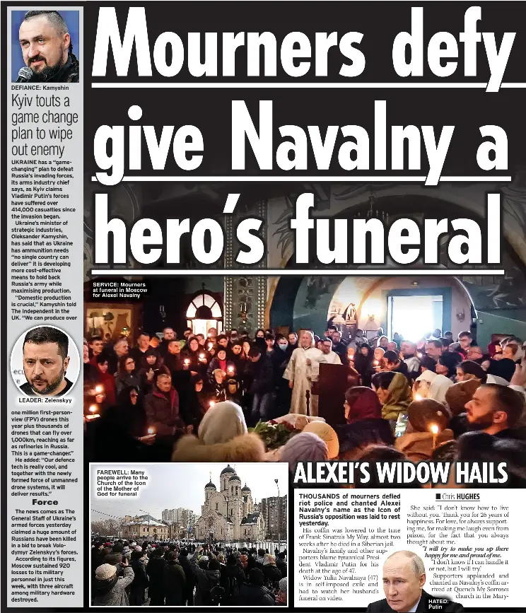 Kyiv touts a game change plan to wipe out enemy - PressReader