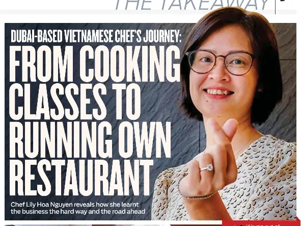 FROM COOKING CLASSES TO RUNNING OWN RESTAURANT - PressReader