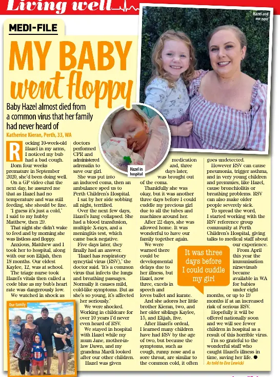 MY BABY went floppy - PressReader