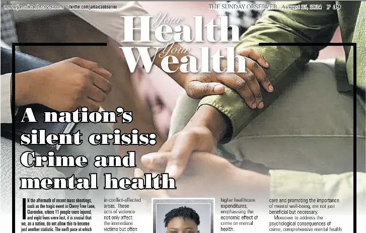 A nation’s silent crisis: Crime and mental health - PressReader