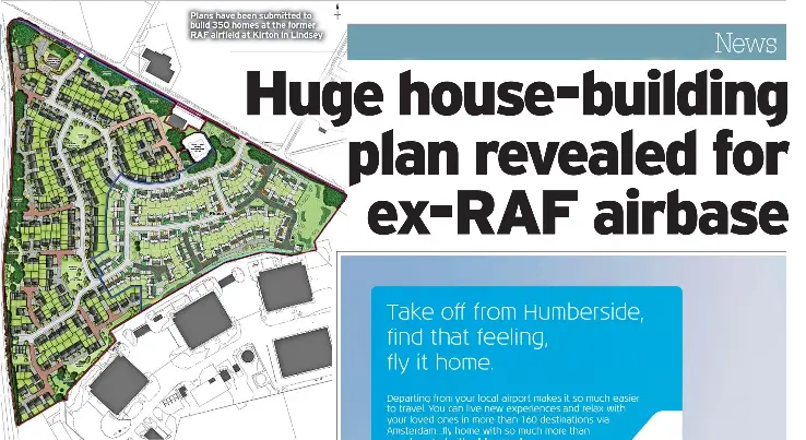 Huge house-building plan revealed for ex-RAF airbase - PressReader