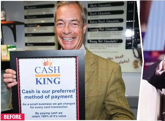 Isn’t cash king, Nigel? Now Reform say ‘pay tax with crypto’ - PressReader
