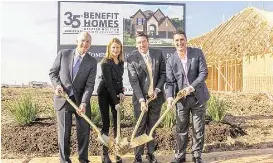 Perry, Bridgeland break ground for GHBA Benefit home - PressReader