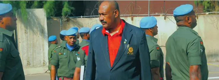 GADAI VISITS FIJIAN TROOPS IN BAGHDAD - PressReader