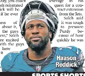 No end in sight to Reddick’s holdout - PressReader