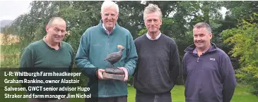 East Lothian estate wins partridge conservati­on trophy - PressReader