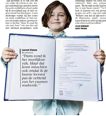 Amper acht en al klaar voor de universite­it - PressReader