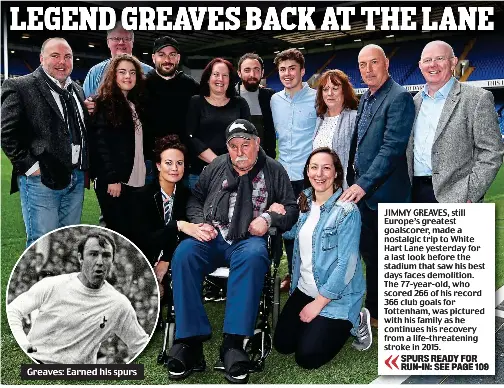LEGEND GREAVES BACK AT THE LANE - PressReader
