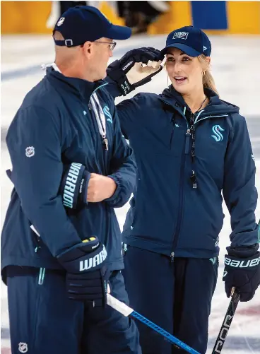 Kraken’s Campbell understand­s her role as a trail blazer - PressReader