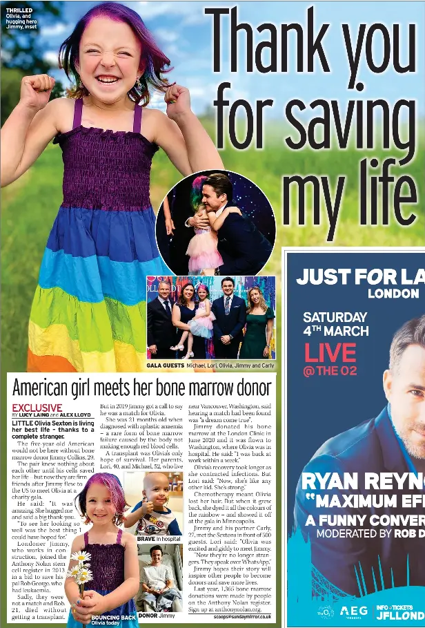 Thank you for saving my life - PressReader