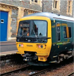 Cascaded GWR ‘166s’ begin work on Severn Beach line - PressReader