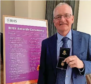 Head gardener’s three decades of work honoured - PressReader