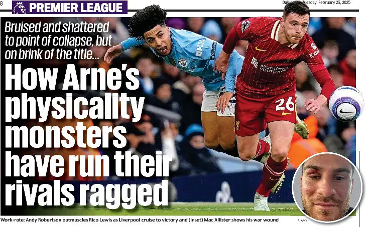 How Arne’s physicalit­y monsters have run their rivals ragged - PressReader