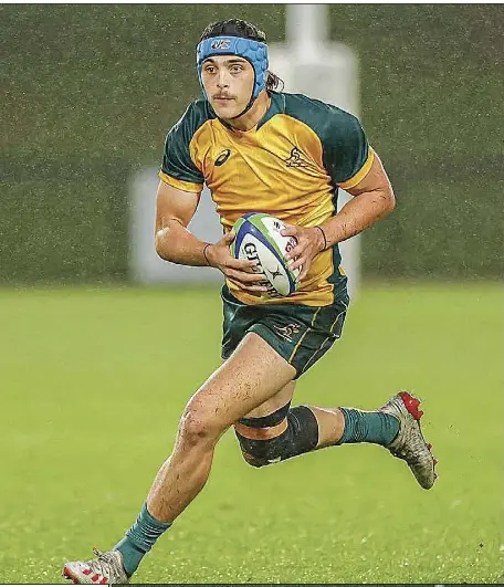 Jayden Blake scores twice for Junior Wallabies - PressReader