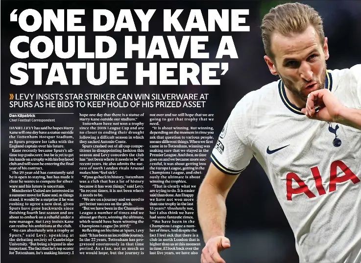 ‘ONE DAY KANE COULD HAVE A STATUE HERE’ - PressReader