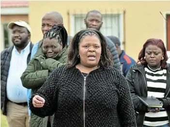 Faku lends an ear to disgruntle­d residents - PressReader