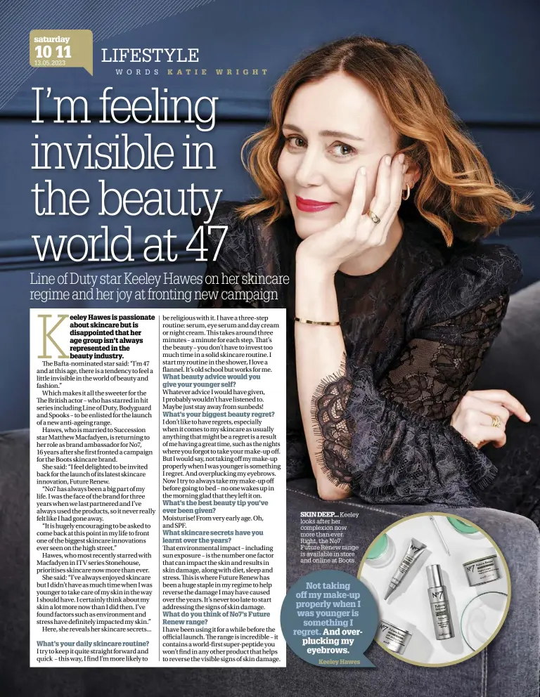 I’m feeling invisible in the beauty world at 47 - PressReader
