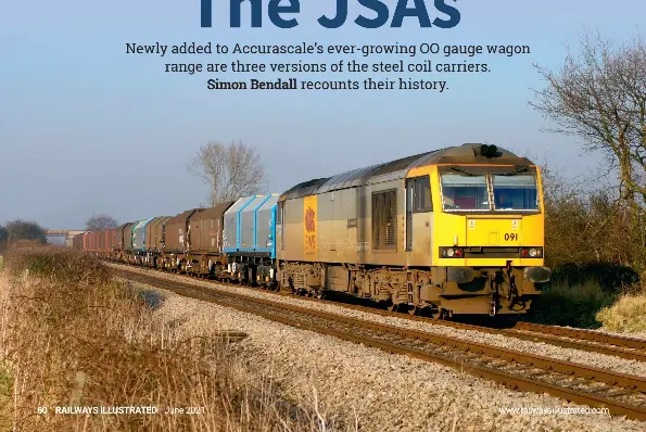 Model Spot – Accurascal­e JSA steel wagons - PressReader