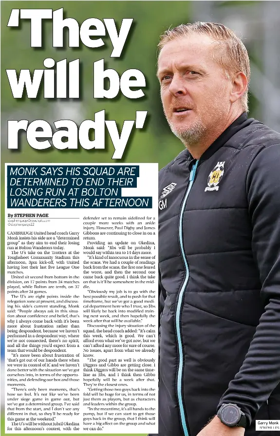 ‘They will be ready’ - PressReader