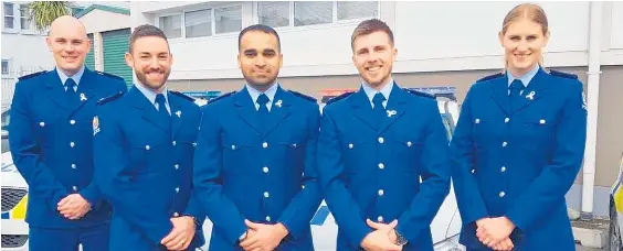 Five new faces on the beat on Whanganui streets - PressReader