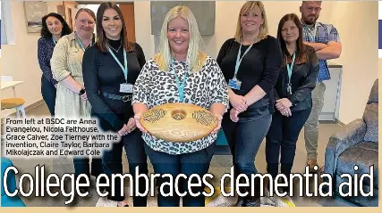 College embraces dementia aid - PressReader