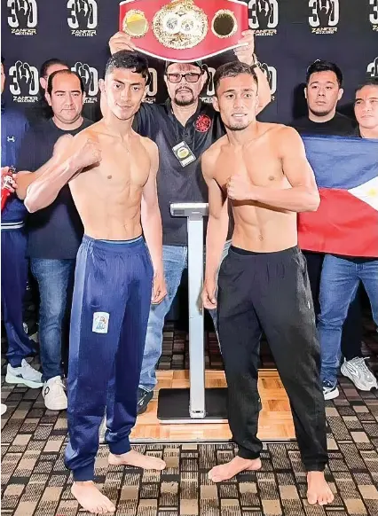 Apolinario guns for IBF title - PressReader