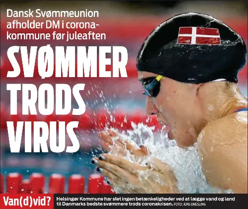 SVØMMER TRODS VIRUS - PressReader