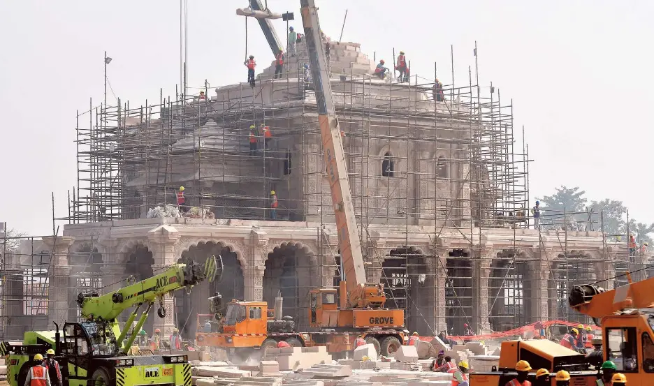 Building a city around a temple - PressReader