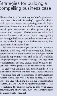 Between of transforma­tion - PressReader