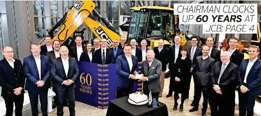 CHAIRMAN CLOCKS UP 60 YEARS AT JCB: - PressReader