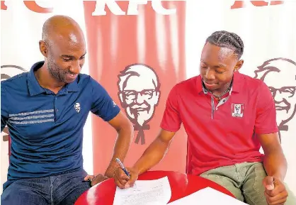 Outstandin­g triple jumper Hibbert inks KFC deal - PressReader