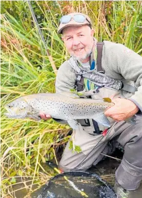 Peter Carty honoured for services to flyfishing - PressReader