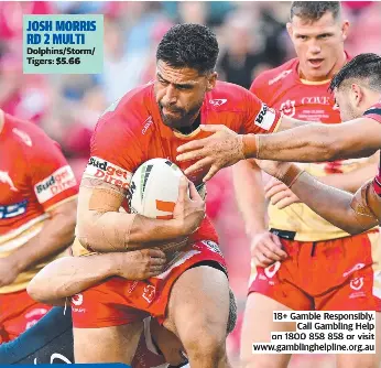 ROOSTERS REBOUND, DOLPHINS SETBACK? - PressReader