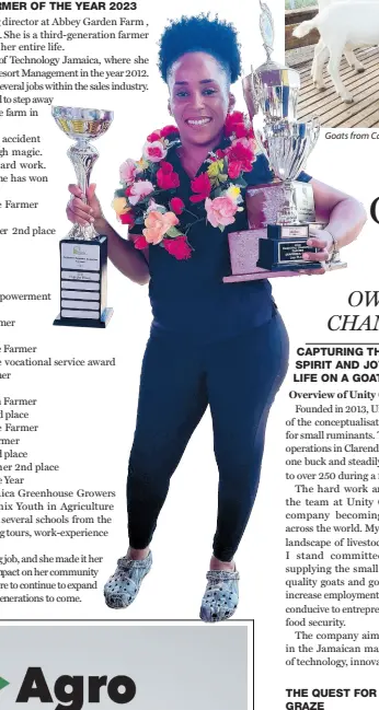 NATIONAL WOMAN CHAMPION FARMER 2023-2024 - PressReader