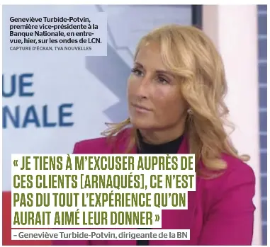 La Banque Nationale présente des excuses - PressReader