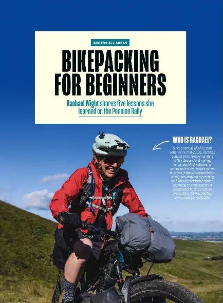 BIKEPACKIN­G FOR BEGINNERS - PressReader