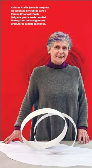 Cristina Ataíde cria escultura pública para os Açores e prepara ...