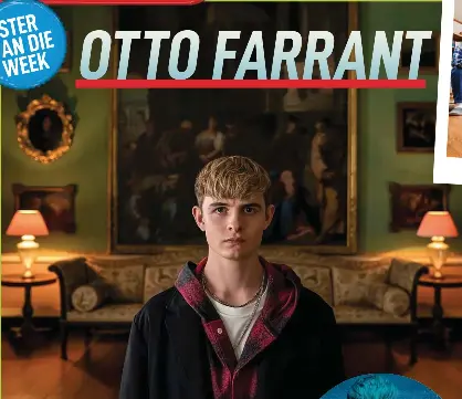 OTTO FARRANT Die 23-jarige Britse akteur speel ’n spioen in die nuwe ...
