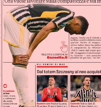 CALI DI CONCENTRAZ­IONE E ASSENZE TROPPI GOL PRESI: ALLEGRI INTERVIENE - PressReader